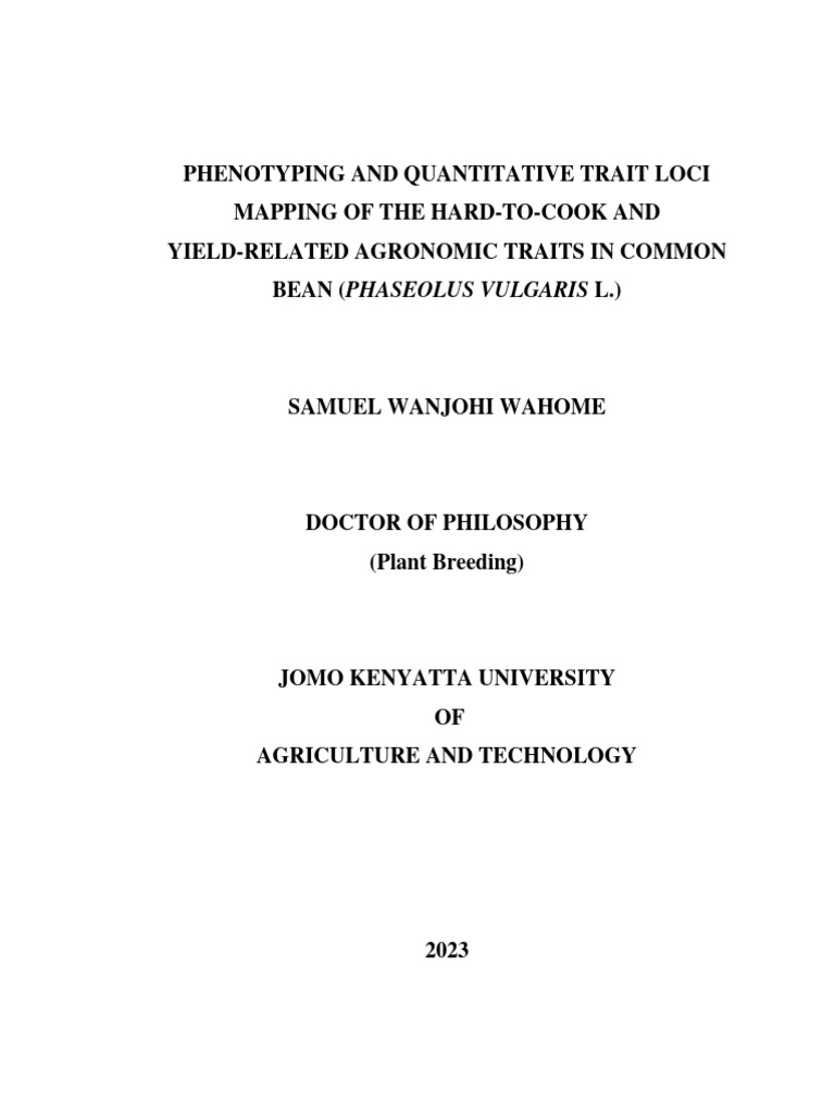 Plant Breeding Pdf Quantitative Trait Locus Single Nucleotide