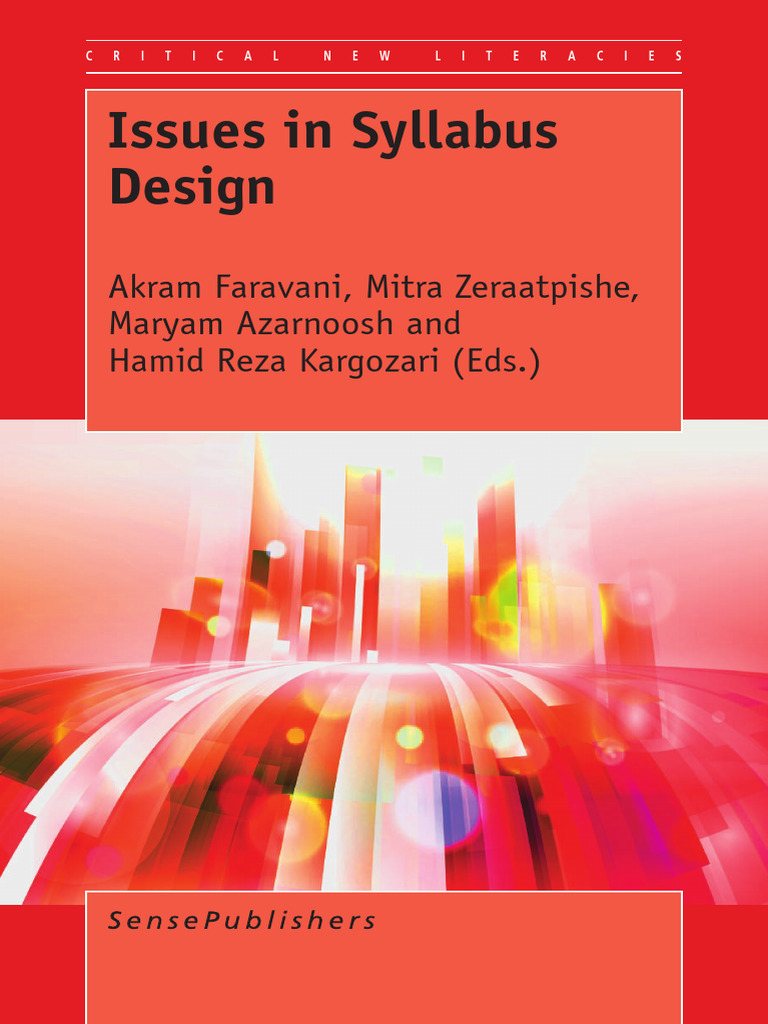 Syllabus Design for Language Educators | PDF | Second Language | Pedagogy