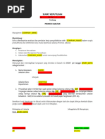 Form Permohonan Kasbon Karyawan | PDF