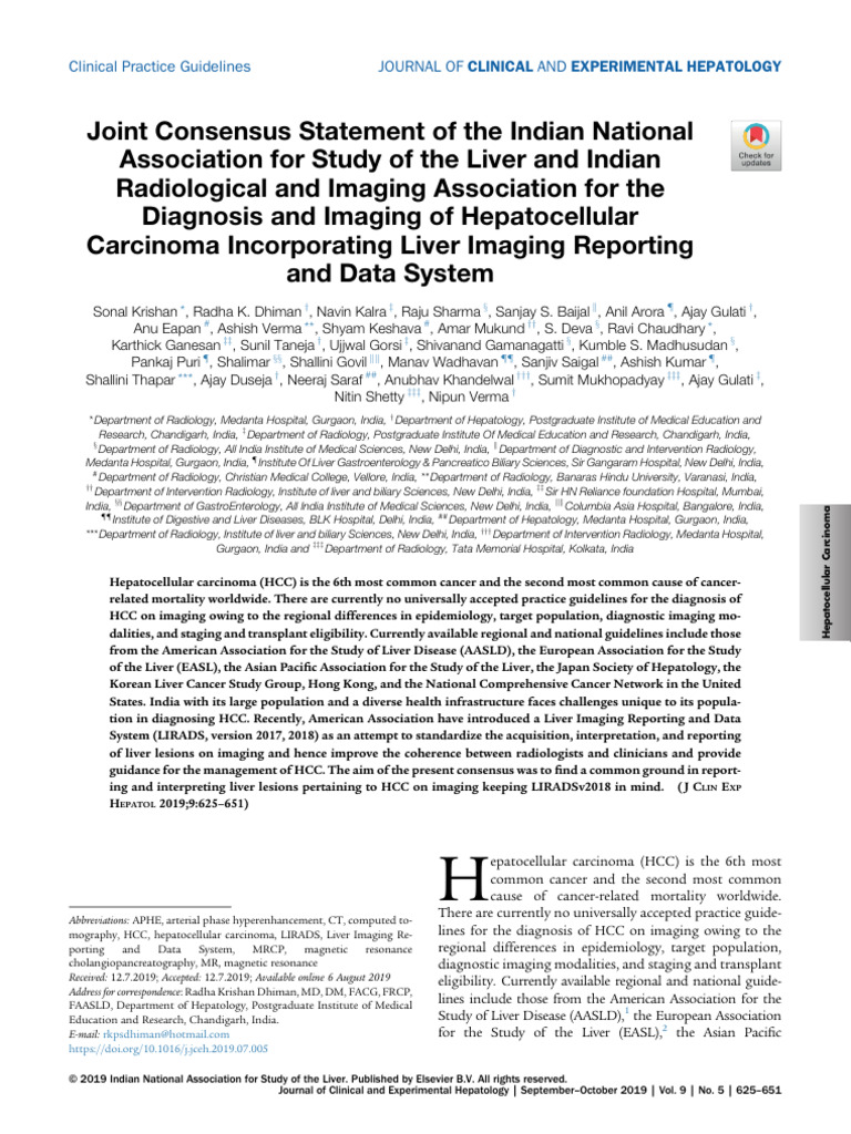 HCC Inasl | PDF | Magnetic Resonance Imaging | Cirrhosis