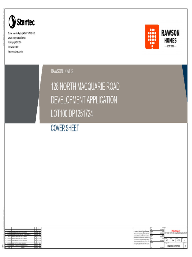 DA0577-2017 - Civil Engineering Plans (Rev 7-5-10-2023) - 128 North ...