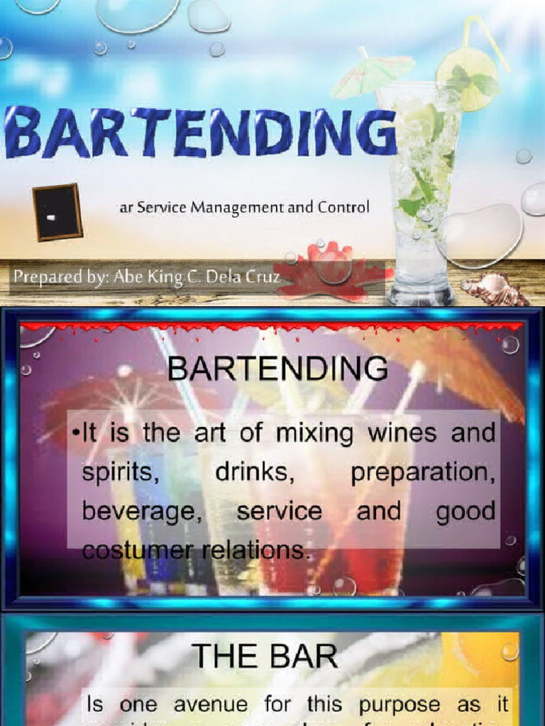 bartending-presentation | PDF