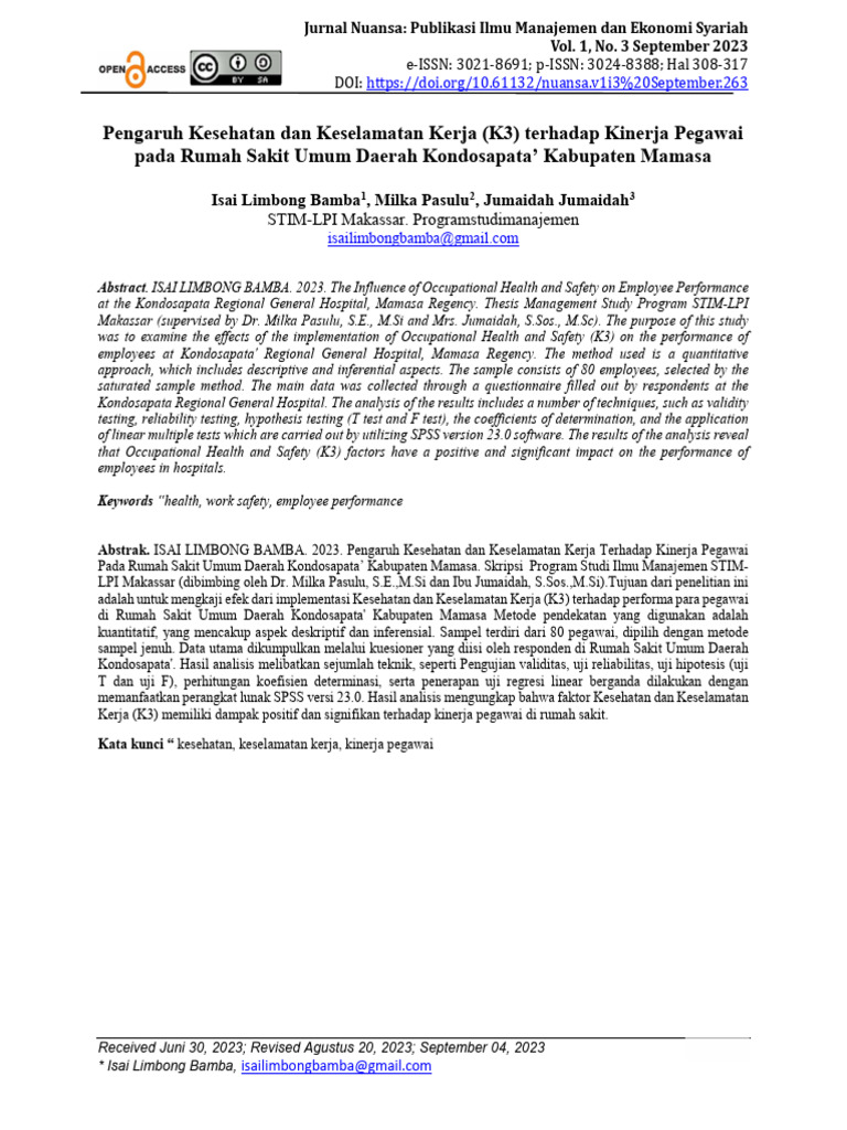 Nuansa 308 | PDF | Statistical Analysis | Teaching Mathematics