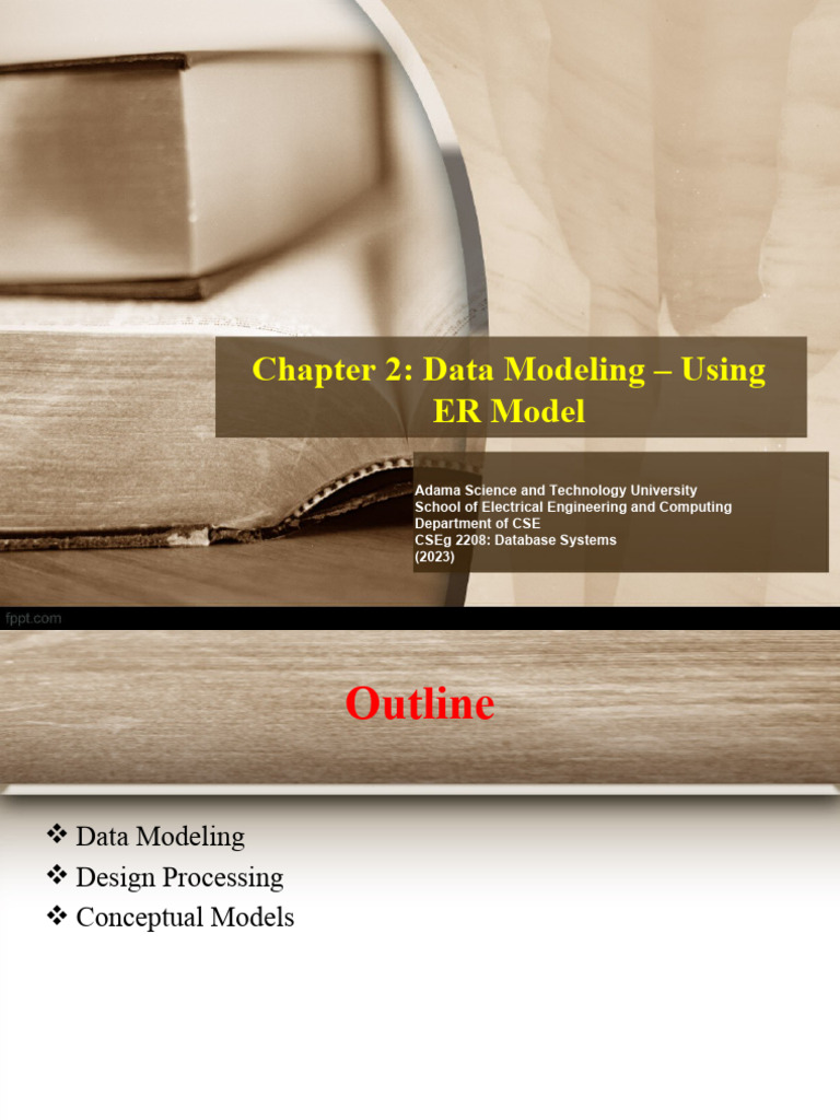 2 Data Modeling Using Entity Relationship Model_51 | PDF