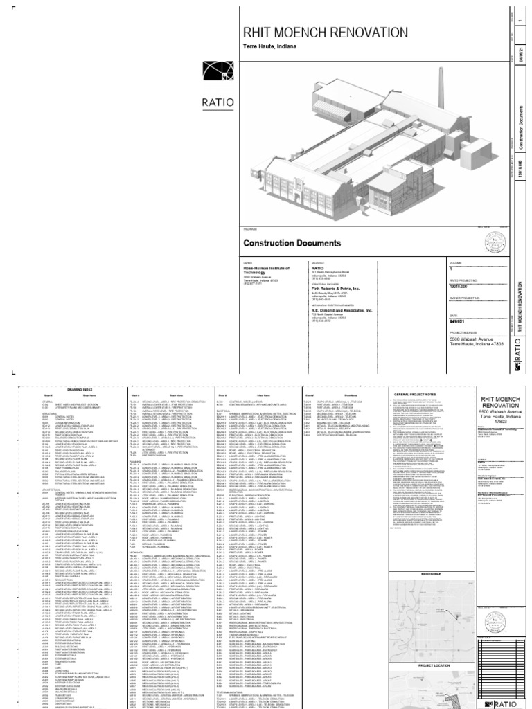 Drawings Volume 1 | PDF | Demolition | Architectural Design