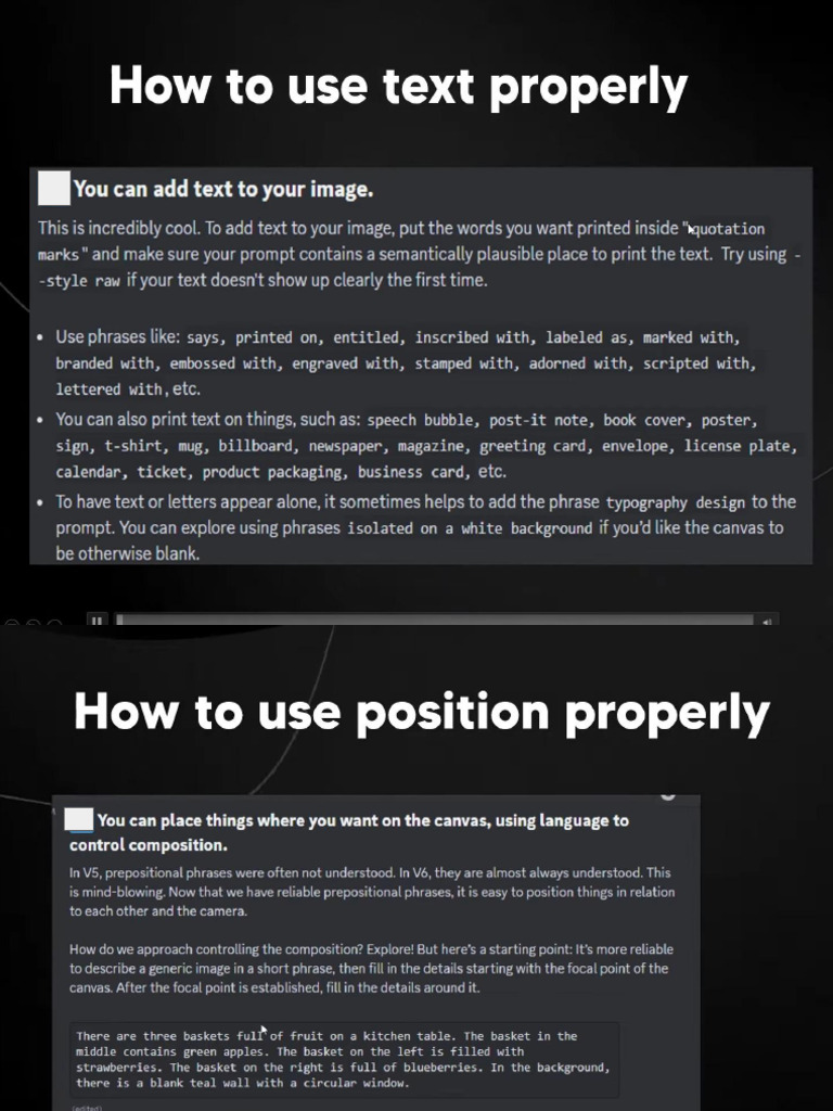 Midjourney V6 Guide Pdf