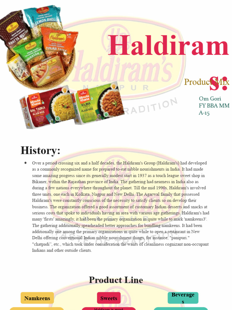 Haldiram | PDF