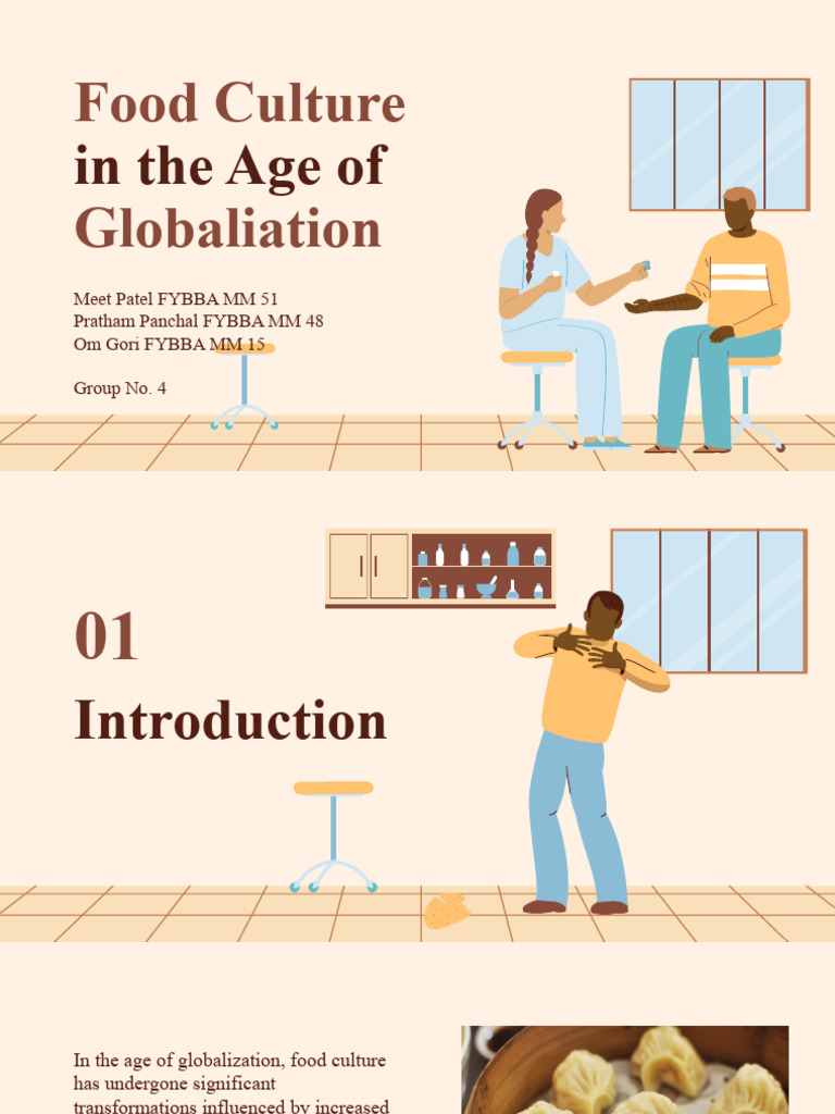 Food Culture in Age of Globalisation | PDF | Globalization | Cuisine