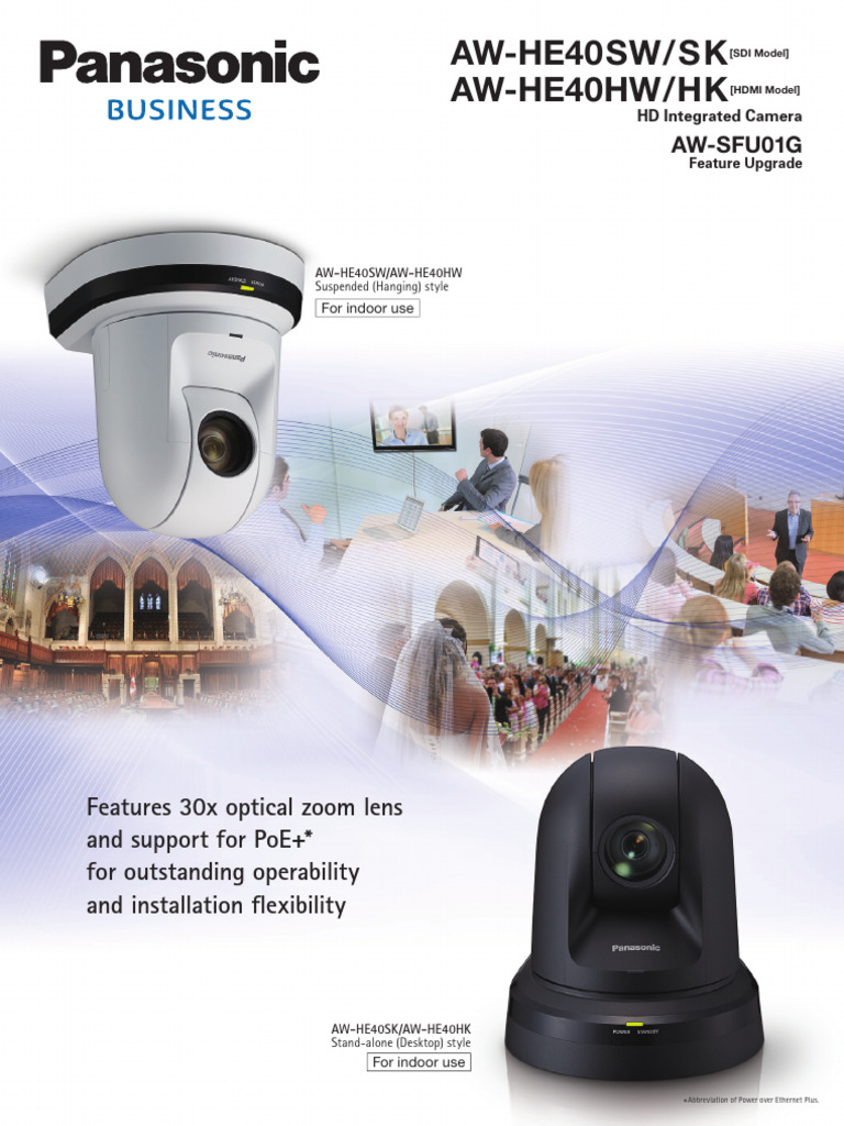 Panasonic AW-HE40 Series Camera Features | PDF | Microsoft Windows | Mac Os