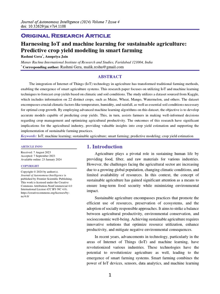 Harnessing_IoT_and_machine_learning_for_sustainabl | PDF | Support ... Harnessing_IoT_and_machine_learning_for_sustainabl | PDF | Support ...