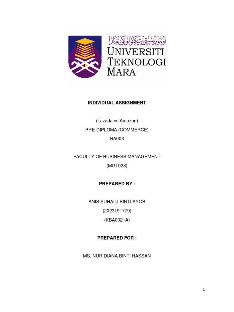 MGT Individual - Compare | PDF | E Commerce | Online Shopping