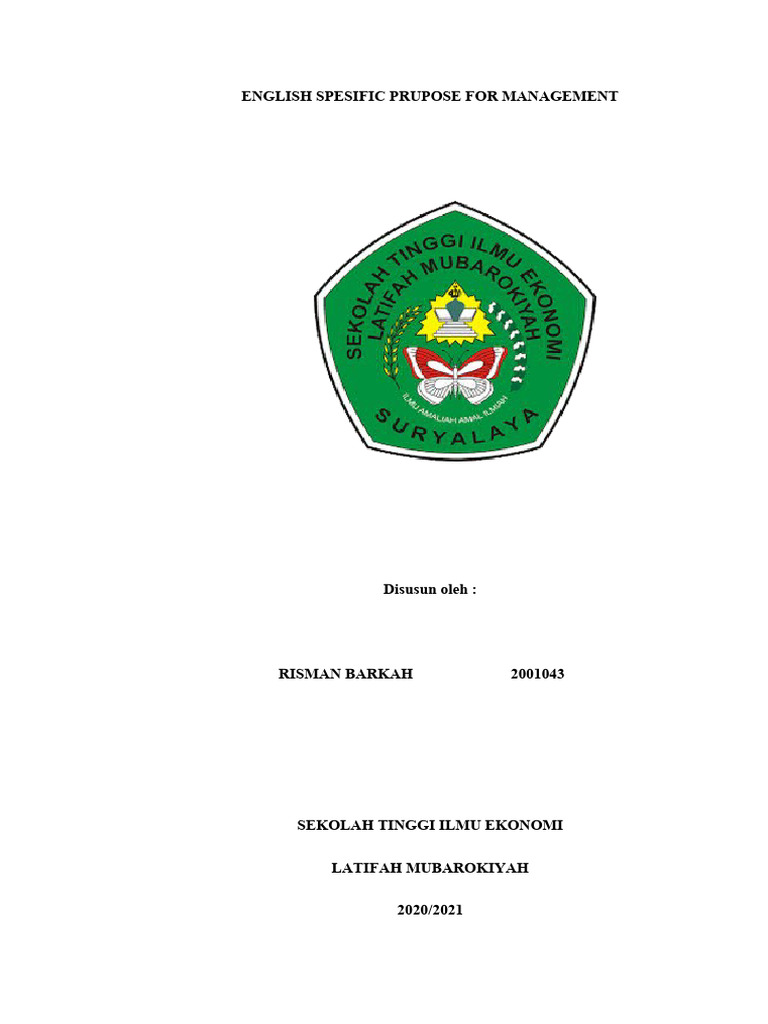 Esp For Management Pdf