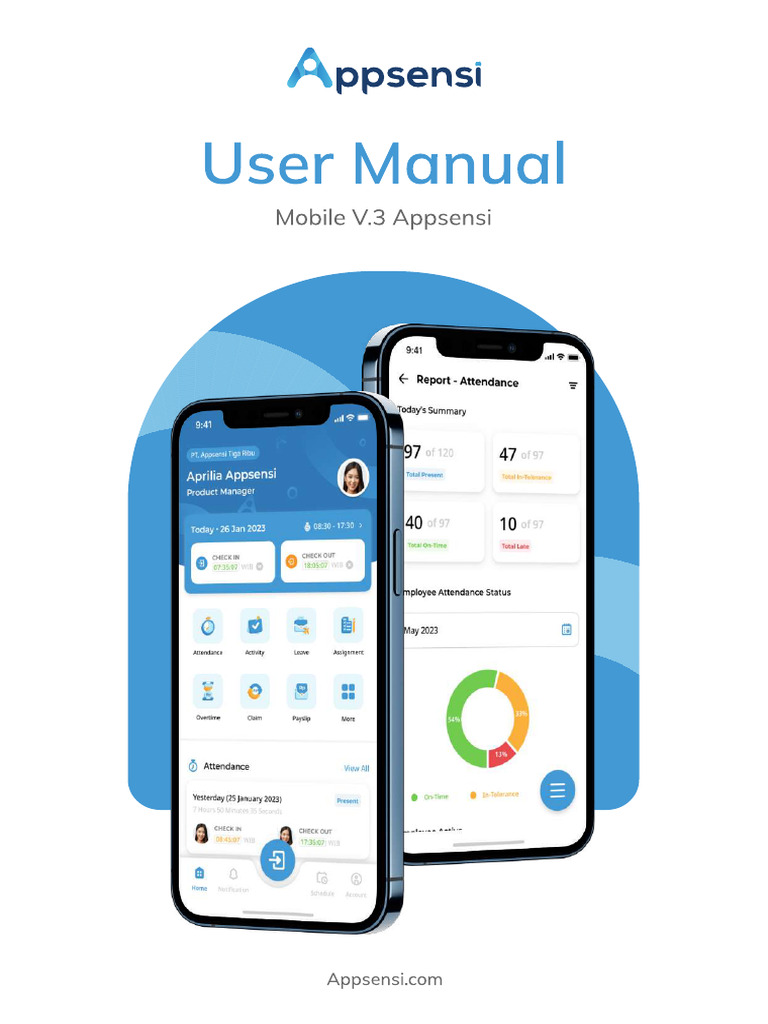 Buku Panduan Aplikasi Appsensi | PDF