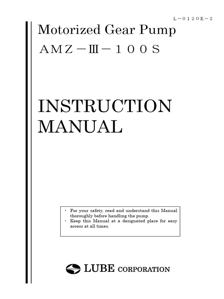 AMZ III 100S - e | PDF