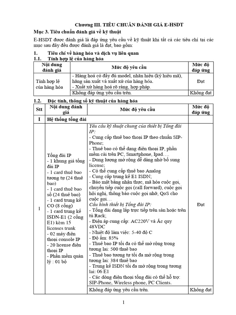 Chuong III E-HSMT Goi 47-2023 Final | PDF