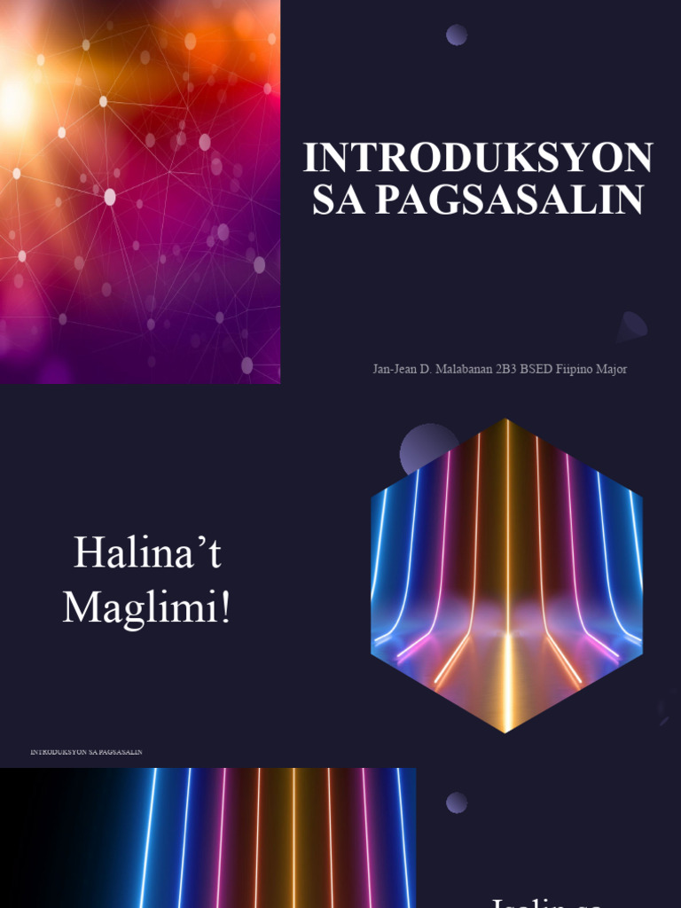 Introduksyon Sa Pagsasalin (Mga Paraan NG Pagsasalin) | PDF