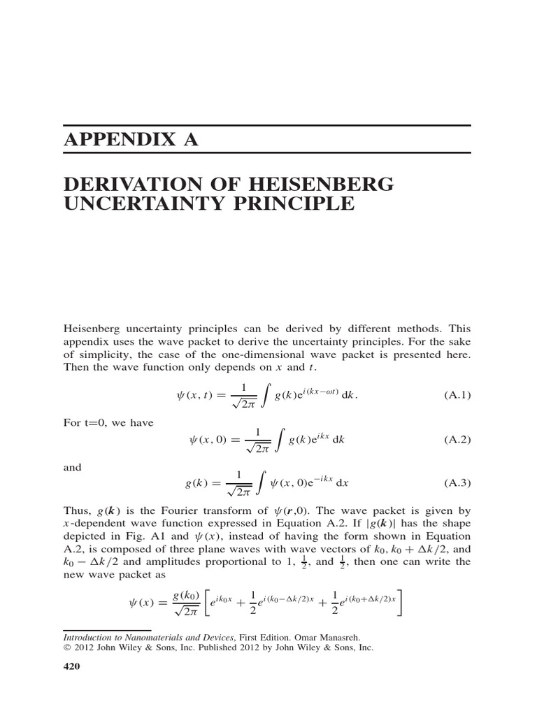 Introduction to Nanomaterials and Devices - 2011 - Manasreh - Appendix ...