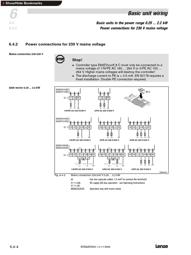 Terminale 8200 - Vector | PDF | Mains Electricity | Manufactured Goods