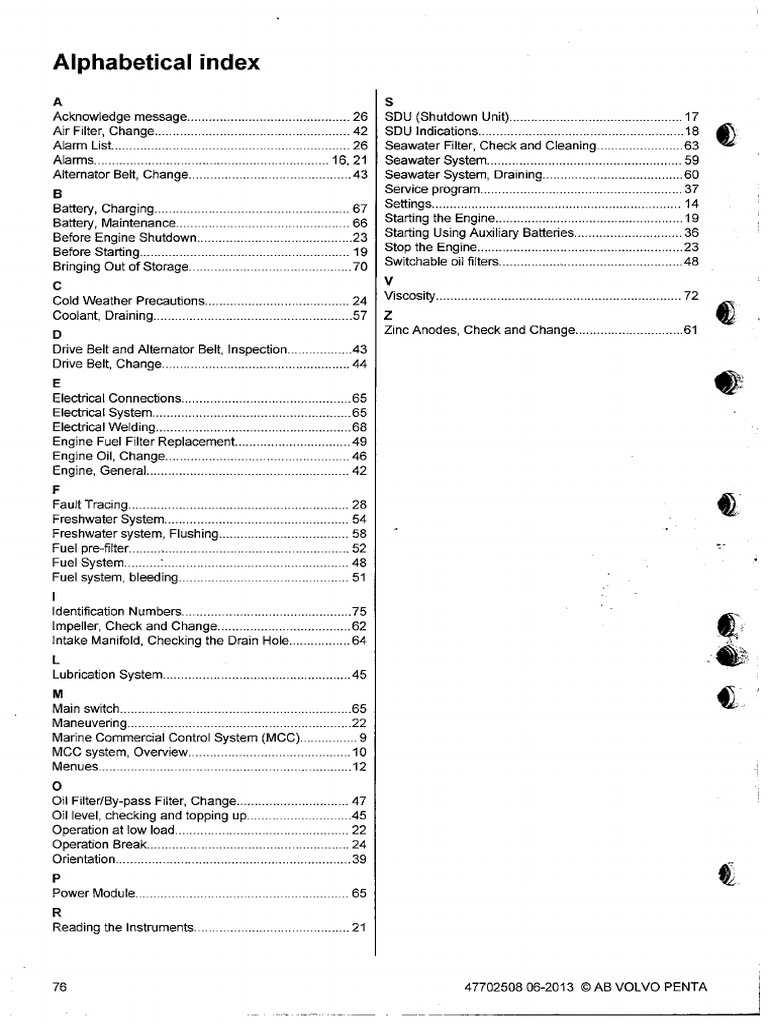Alphabetical Index | PDF