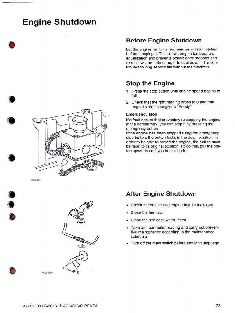 Engine Shutdown | PDF