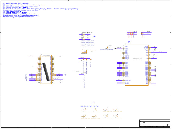 UTTX 2x2 HDI Layout Specifications | PDF