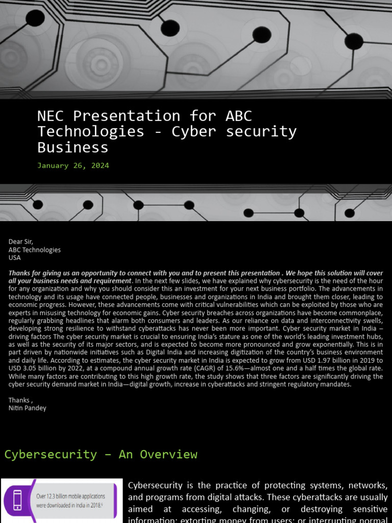 ABC Technologies - Case Study | Download Free PDF | Security | Computer Security