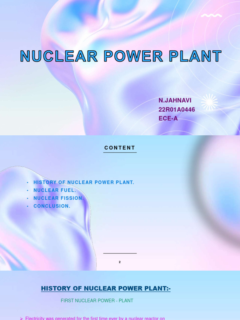 Nuclear Power Point | PDF
