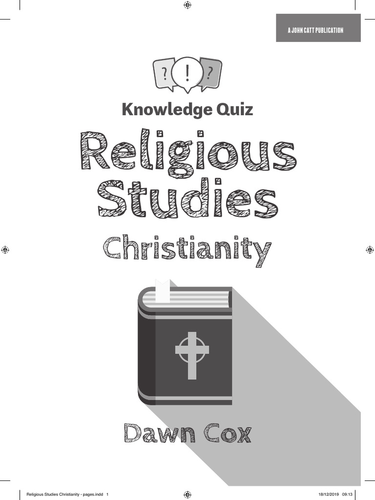 Knowledge Quiz Religious Studies | PDF | Trinity | God The Father