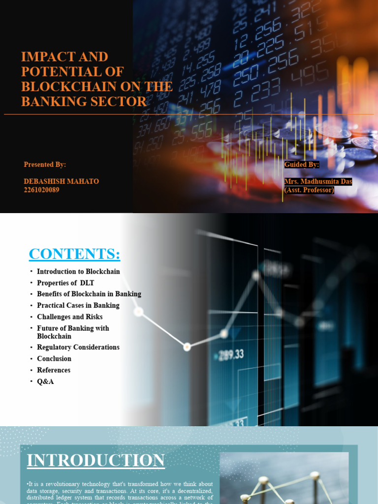 Blockchain Technology In Banking Sector Download Free Pdf