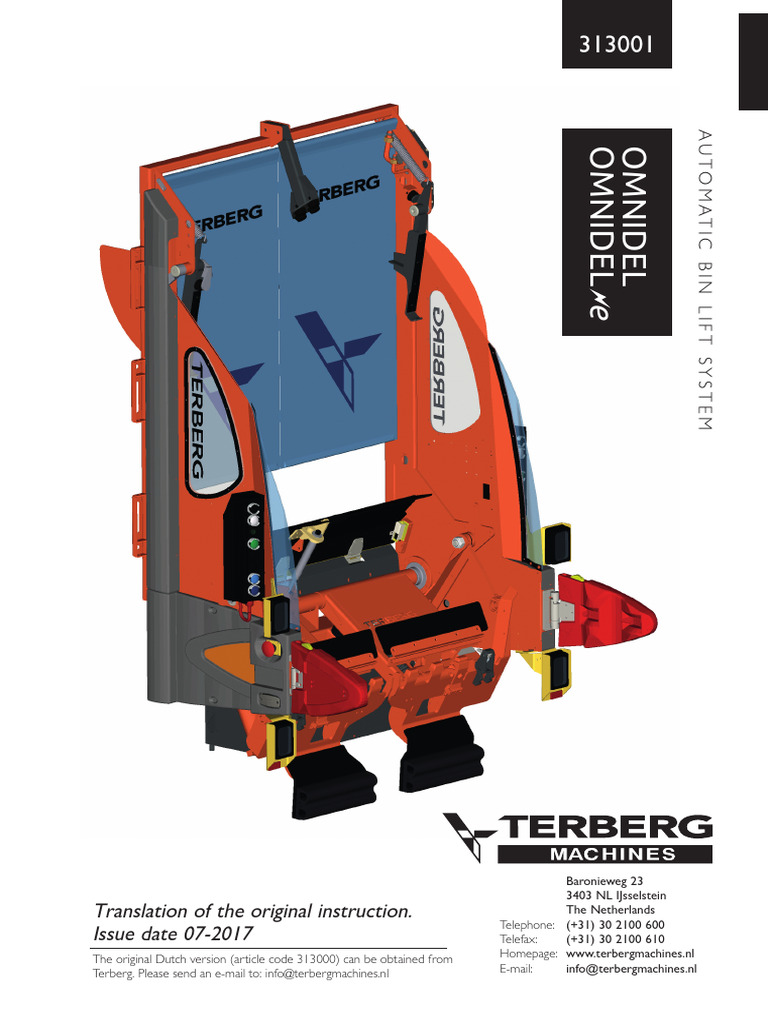 Terberg Omnidel | PDF | Elevator | Switch