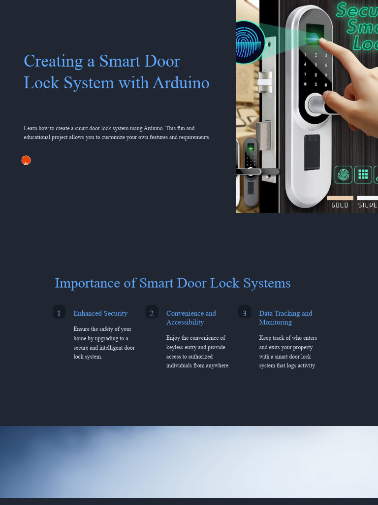 Creating A Smart Door Lock System With Arduino Pdf Arduino Radio Frequency Identification