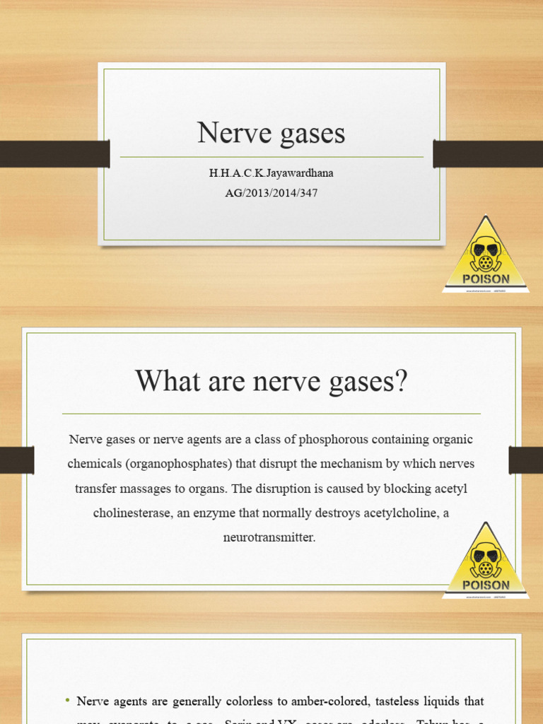 Nerve Gases | PDF
