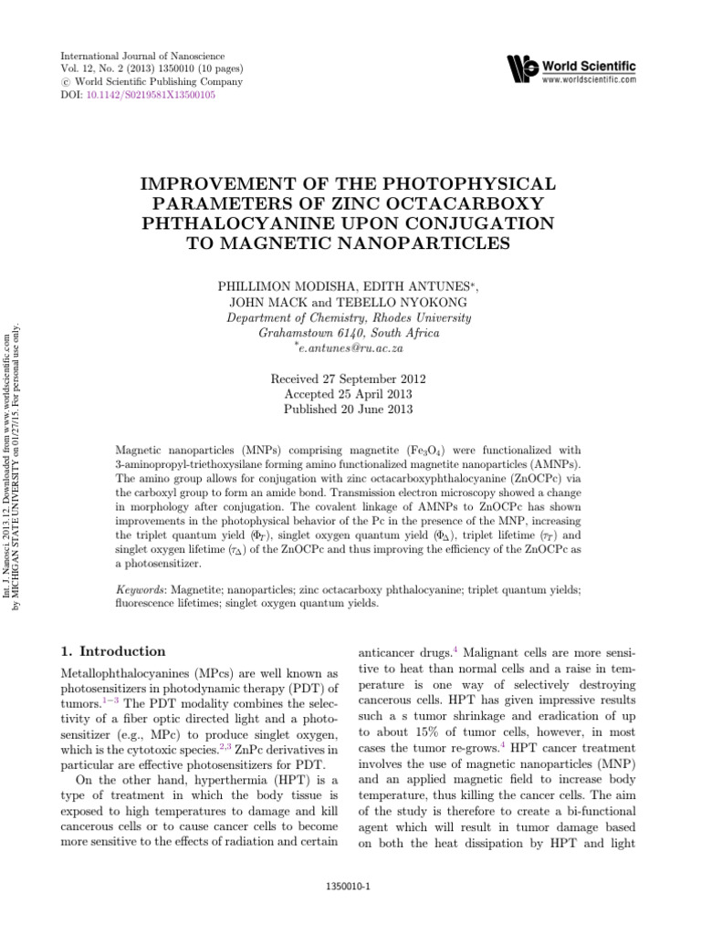 Modisha 2013 | PDF | Materials | Atomic