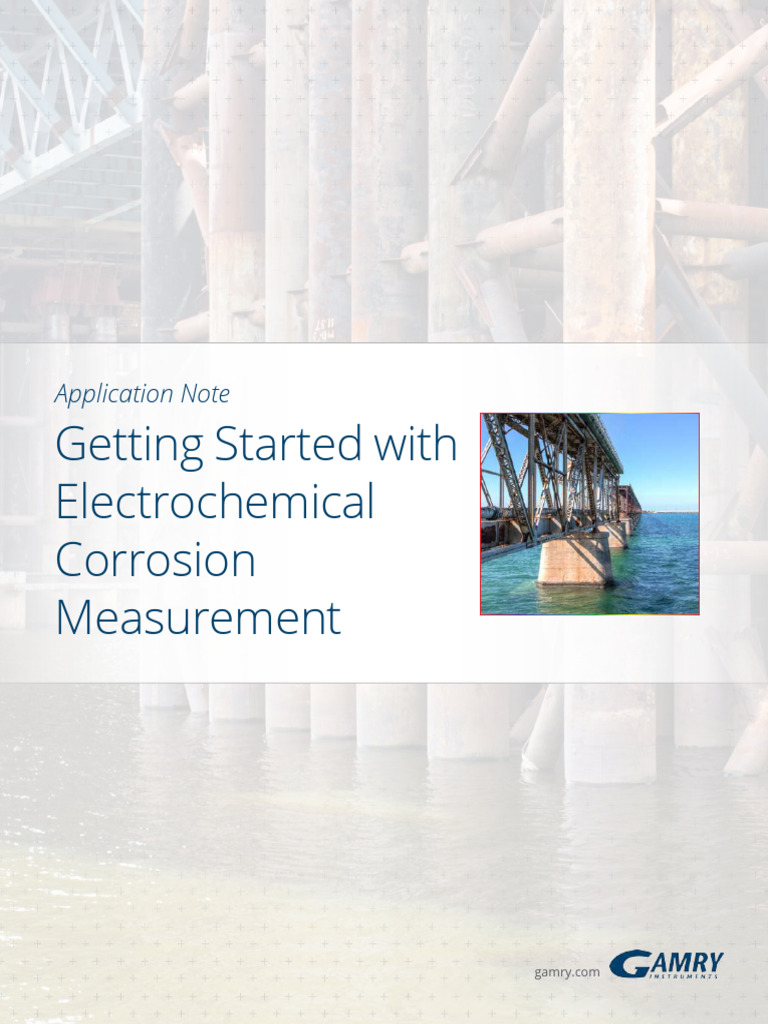 Electrochemical Corrosion Measurement Guide | PDF | Teaching Methods & Materials | Science ...