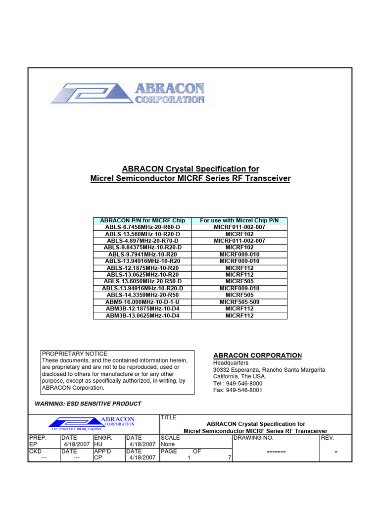 ABLS, ABM9, ABM3B Datasheet | PDF