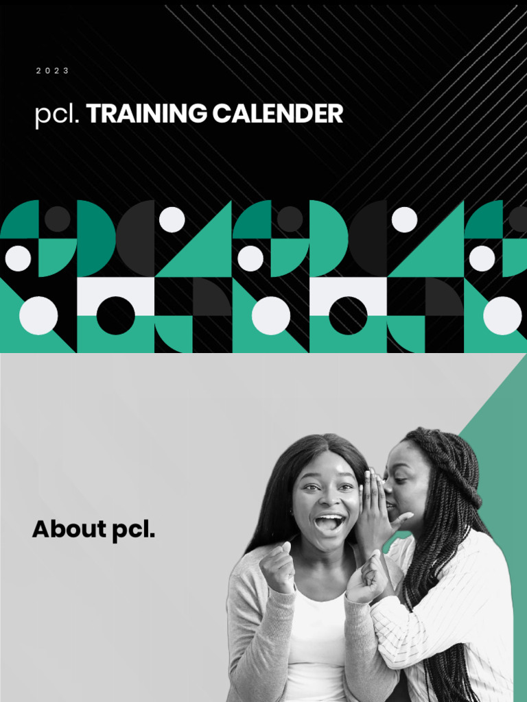 2023 PCL Training Calendar | PDF