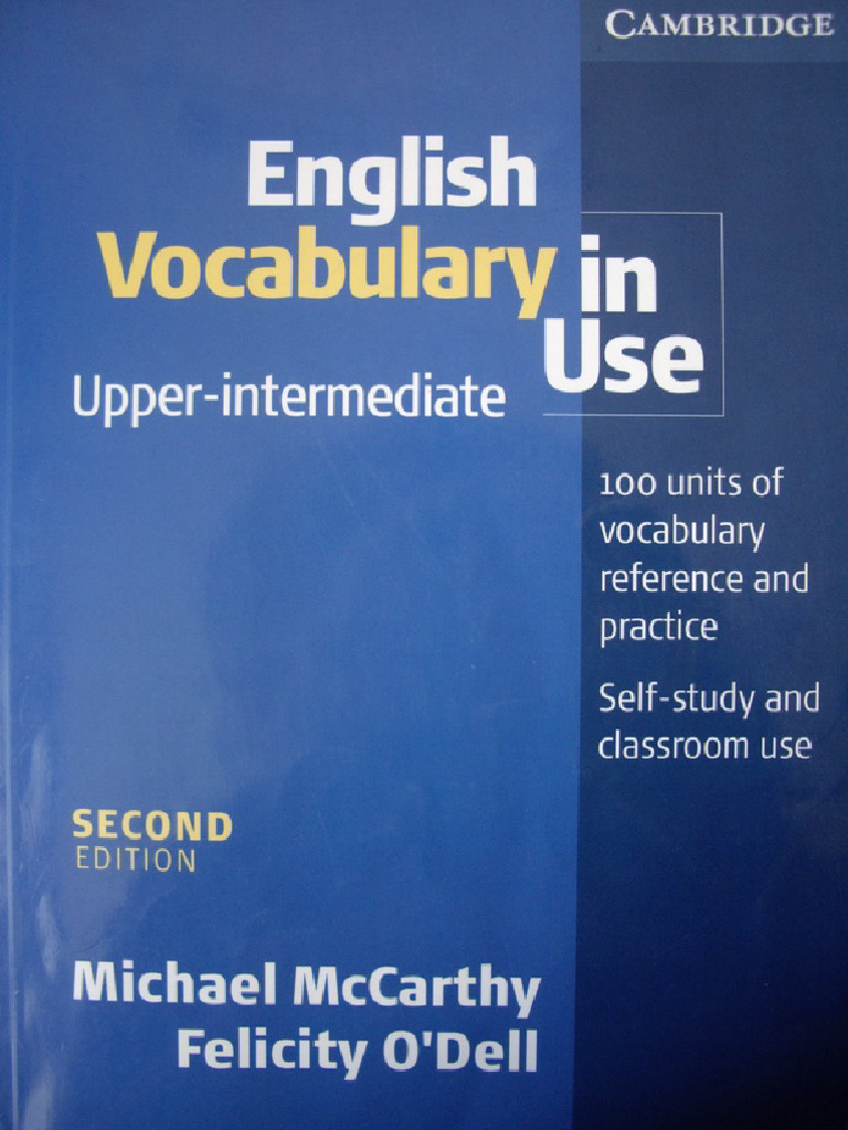 English Vocabulary in Use Upper-Intermediate | PDF