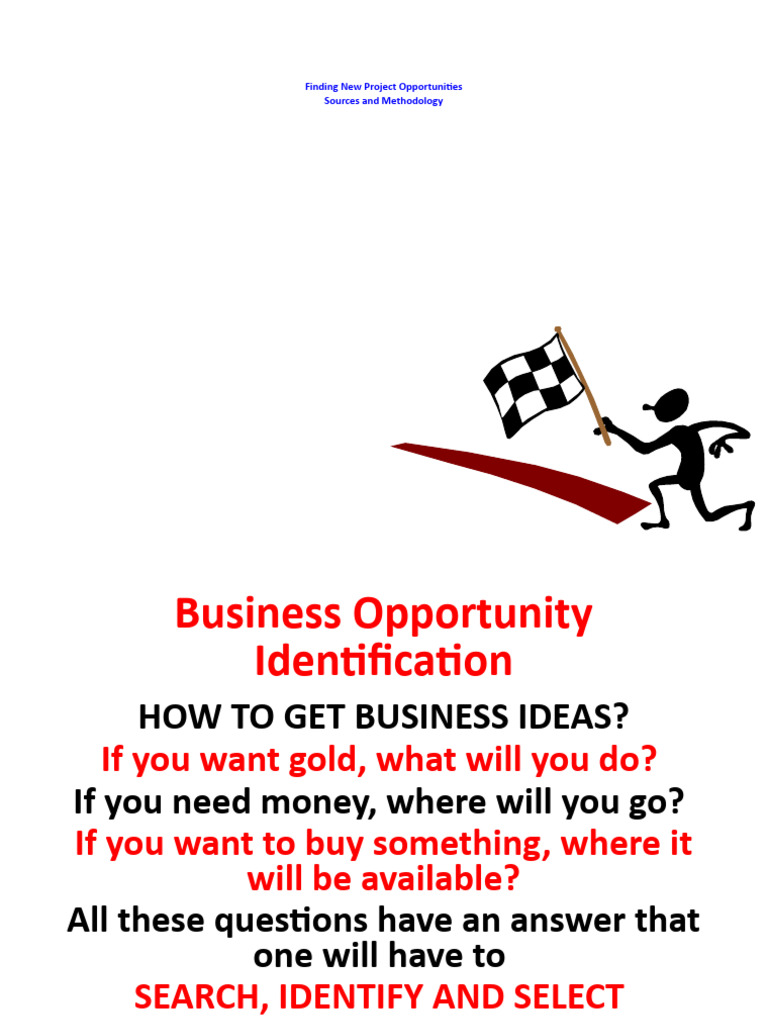 Finding New Project Opportunities | PDF | Career & Growth | Business