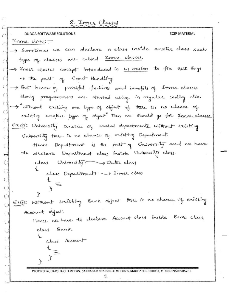 08 InnerClasses | PDF