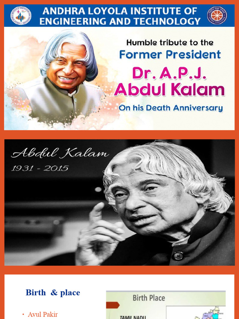 Final PPT On Apj Abdul Kalam Corrected 123 | PDF | Military Technology ...