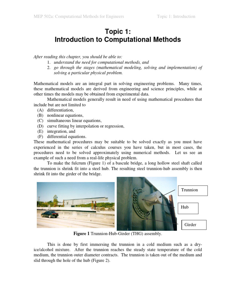 Engineering Computational Methods | PDF | Thermal Expansion | Equations