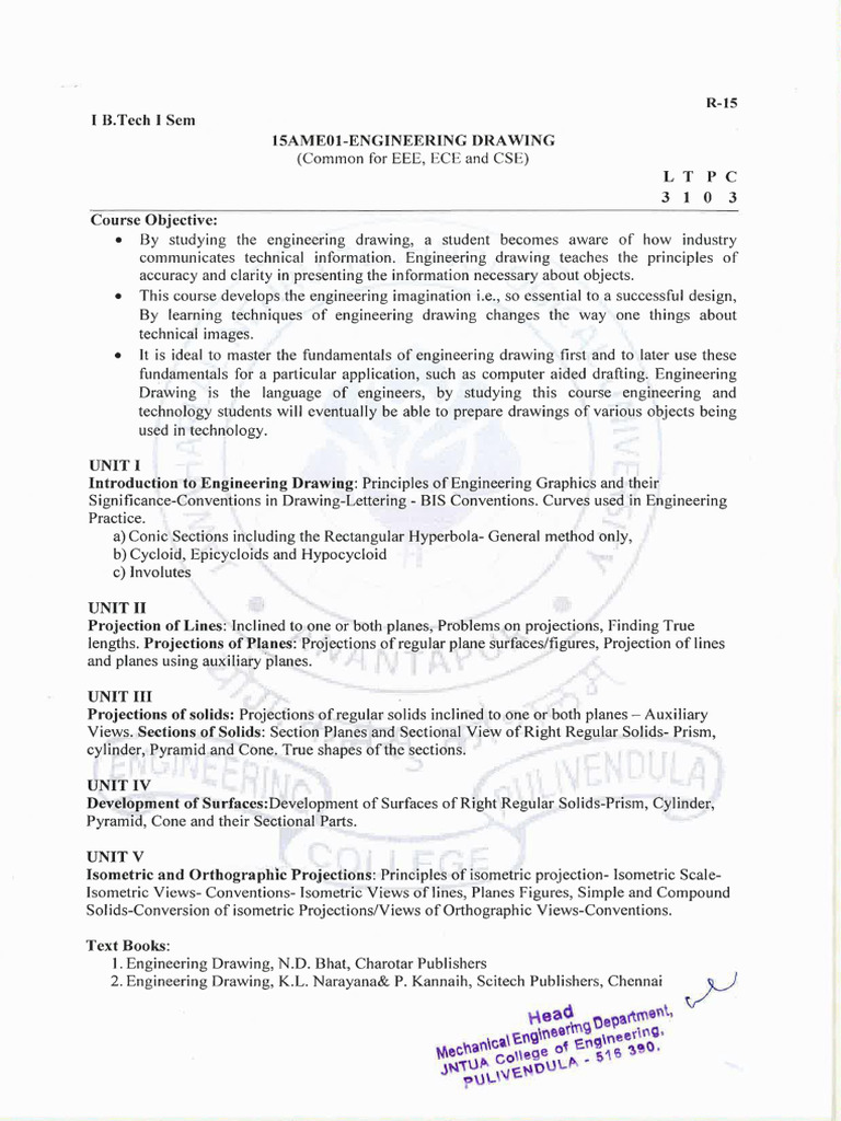 Engineering Drawing | PDF