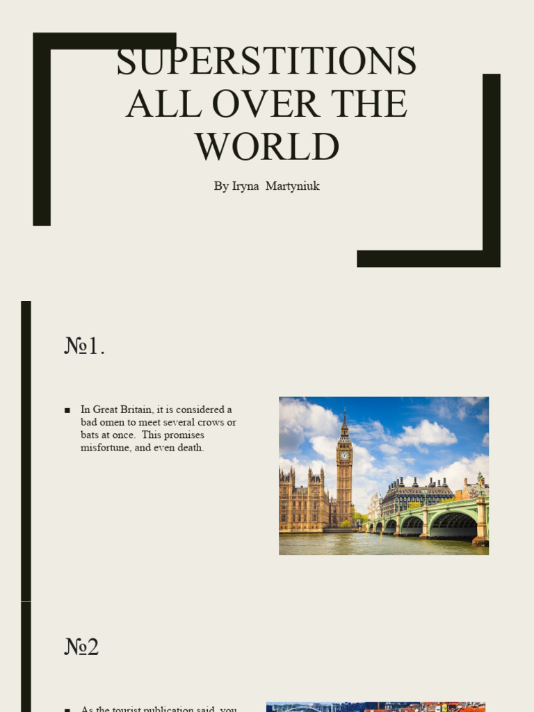 Superstitions All Over The World | PDF