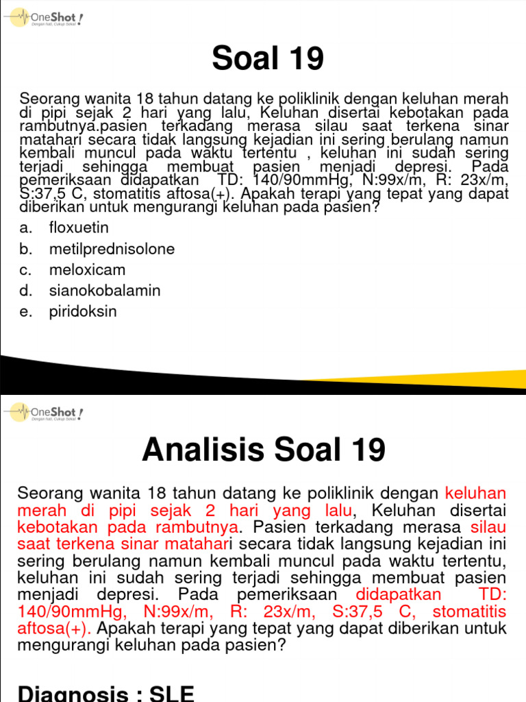 Terapi untuk Rash Dopamin SLE | PDF