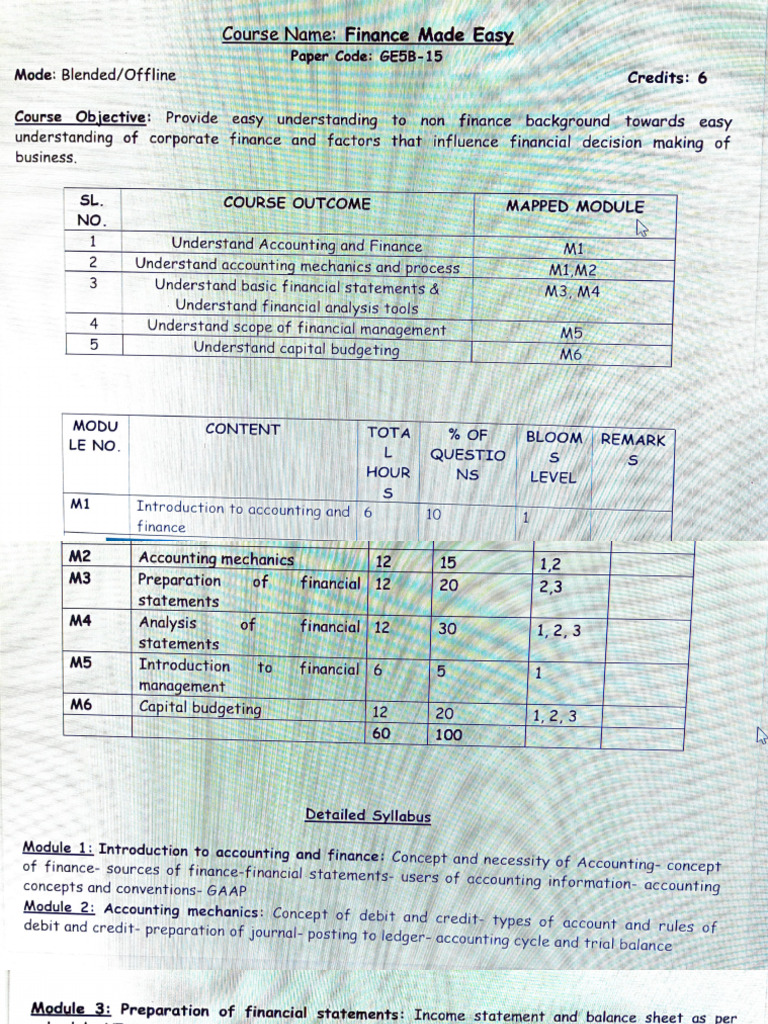 Finance Made Easy | PDF | Capital Budgeting | Financial Services