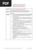 Grade 4 Mathematics - Consolidated Curriculum - 2021 | PDF ...