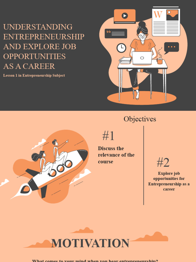 Entrep PPT Week 1 Lesson 1 | PDF | Entrepreneurship | Cognition