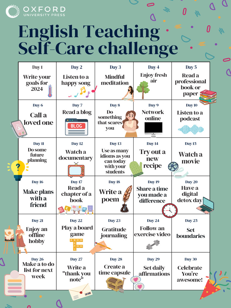 30-Day Self-Care Challenge Guide | PDF