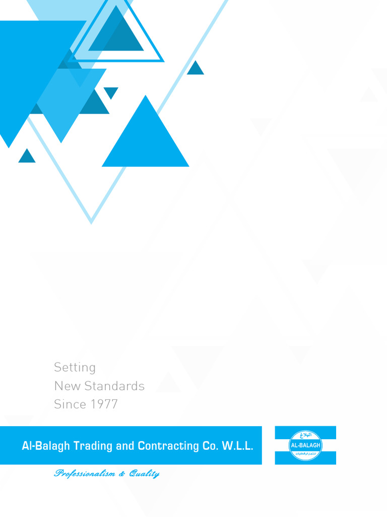 Al Balagh Profile English 2021 | PDF