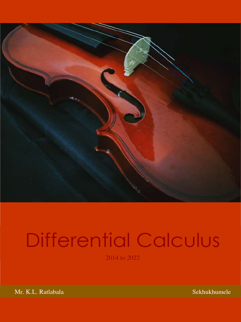 Differential Calculus '14 To '22 | PDF